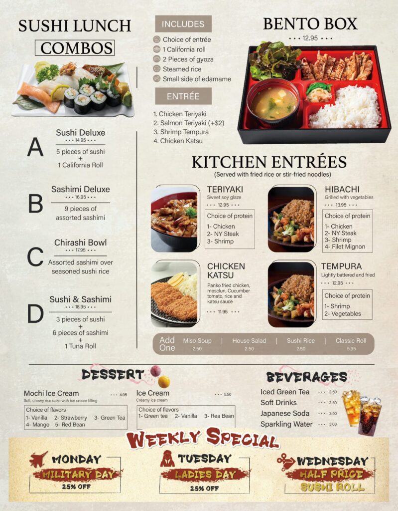 Lunch Menu - MASA Charleston